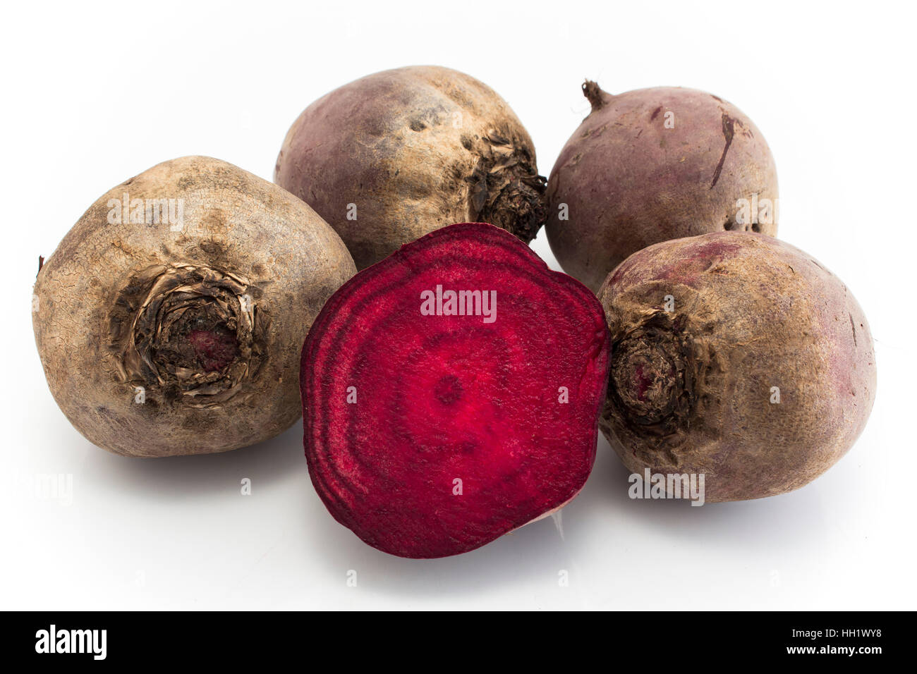 Fresh Beetroot Isolated on White Stock Photo - Alamy