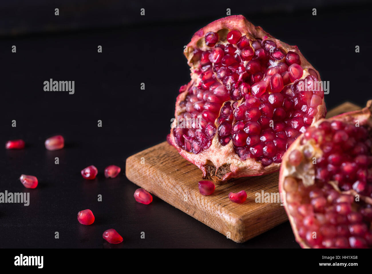 Pomegranate fruit tropical hi-res stock photography and images - Alamy