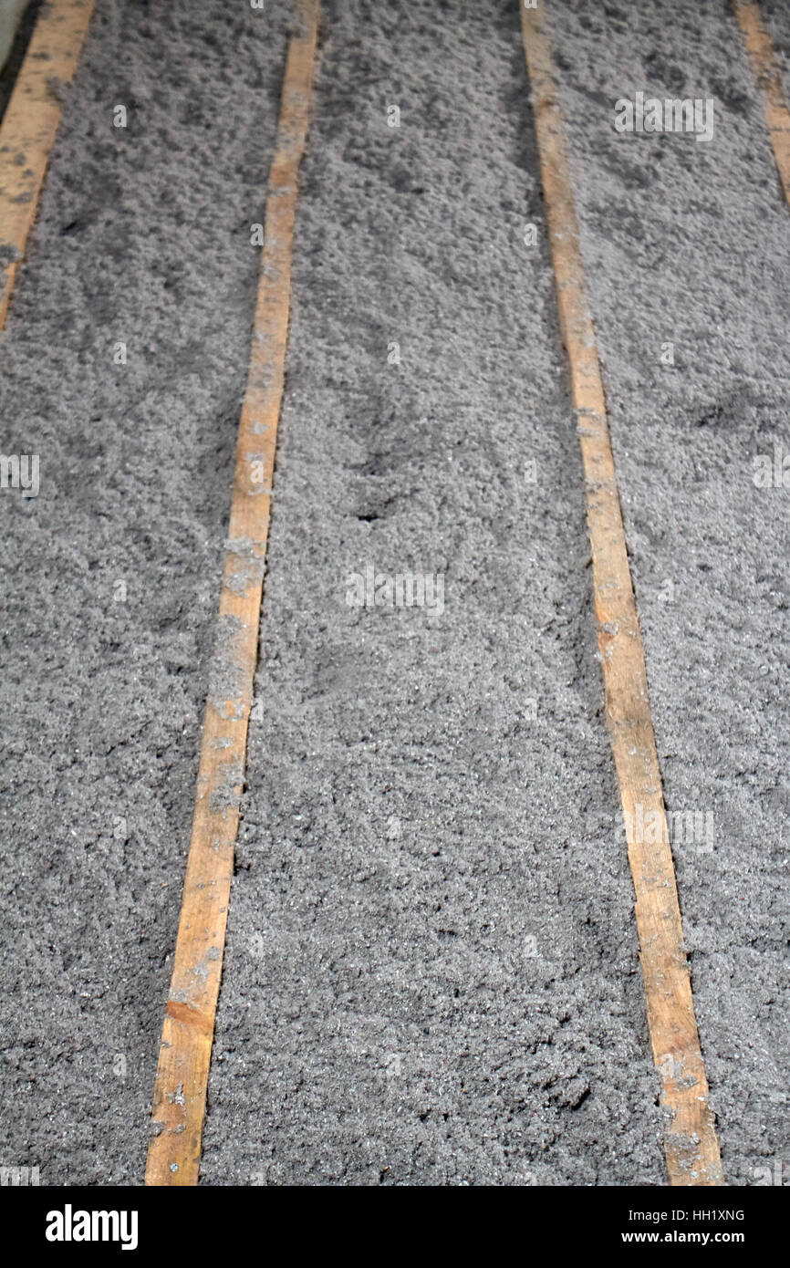 eco-friendly cellulose insulation made from recycled paper Stock Photo ...