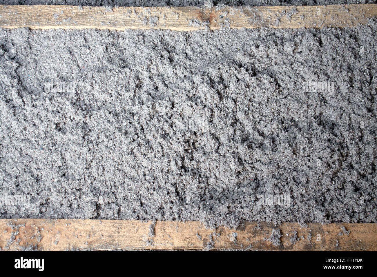 eco-friendly cellulose insulation made from recycled paper Stock Photo ...