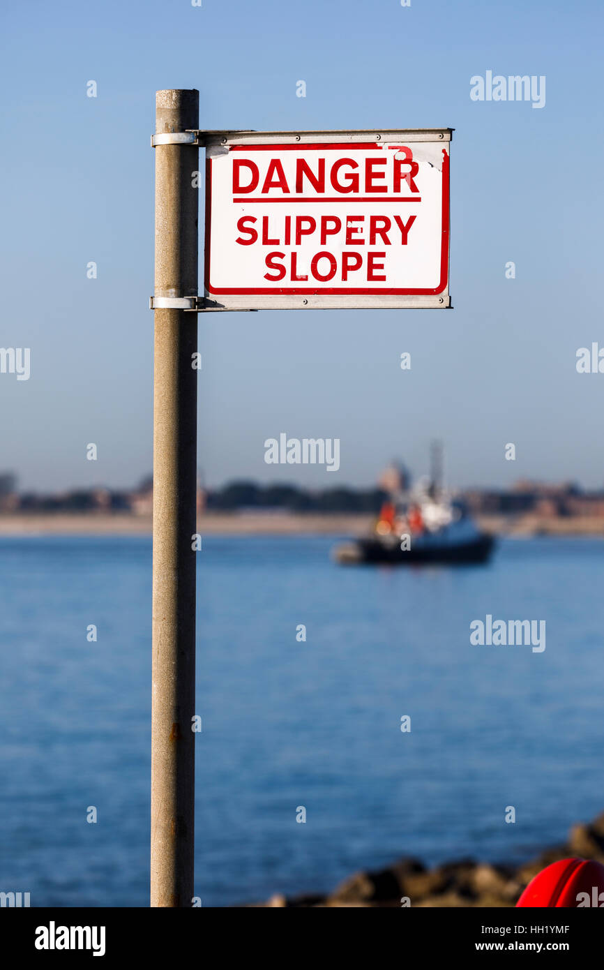 Slippery slope hi-res stock photography and images - Alamy