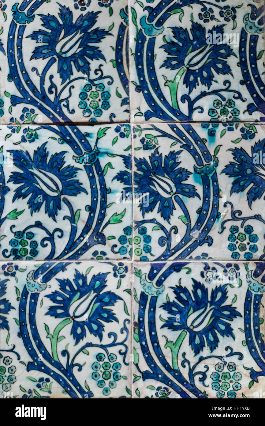 Tile panel with wavy vine design hi-res stock photography and images ...