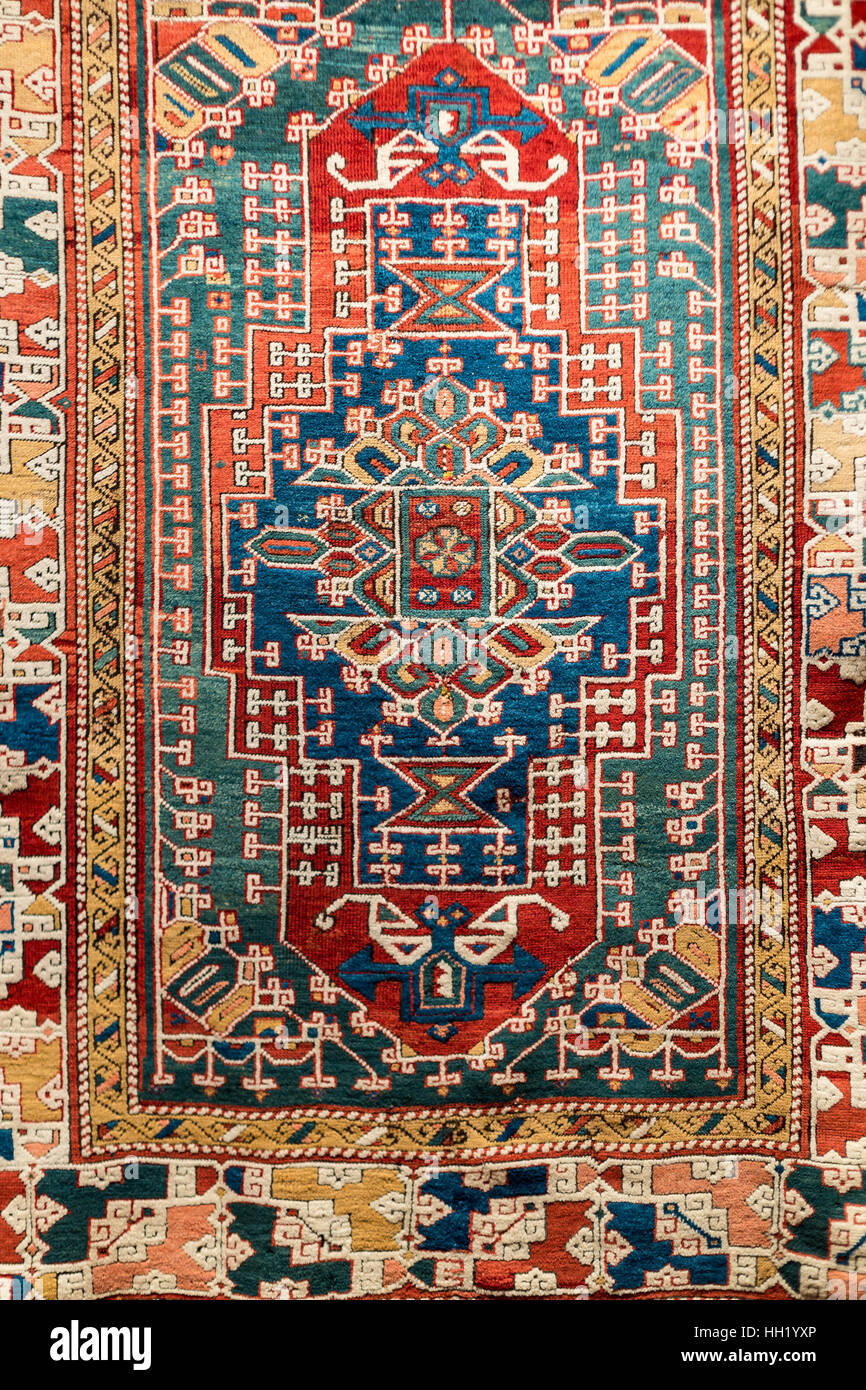 Colorful traditional carpet Stock Photo - Alamy