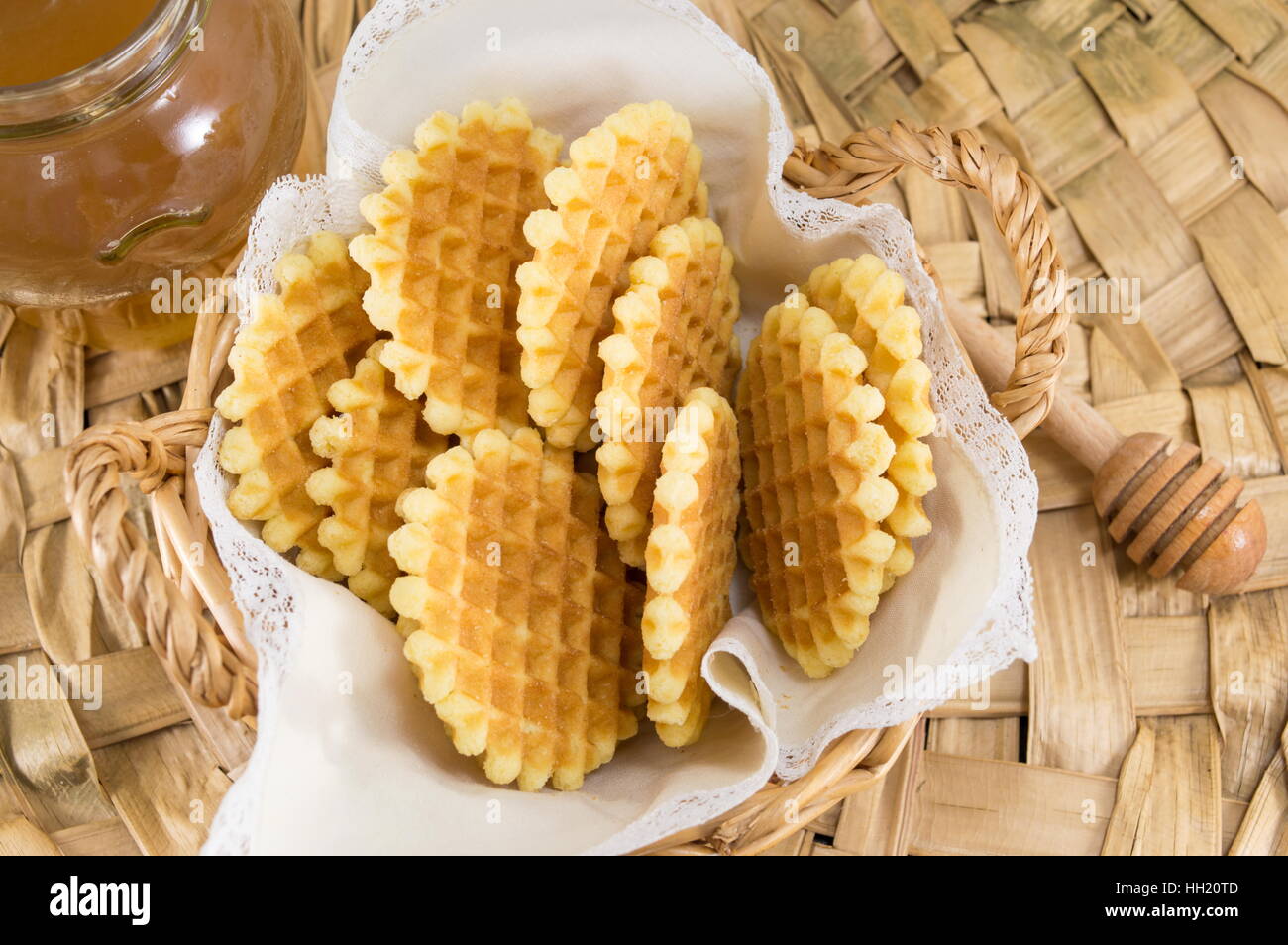 Wafer basket hi-res stock photography and images - Alamy