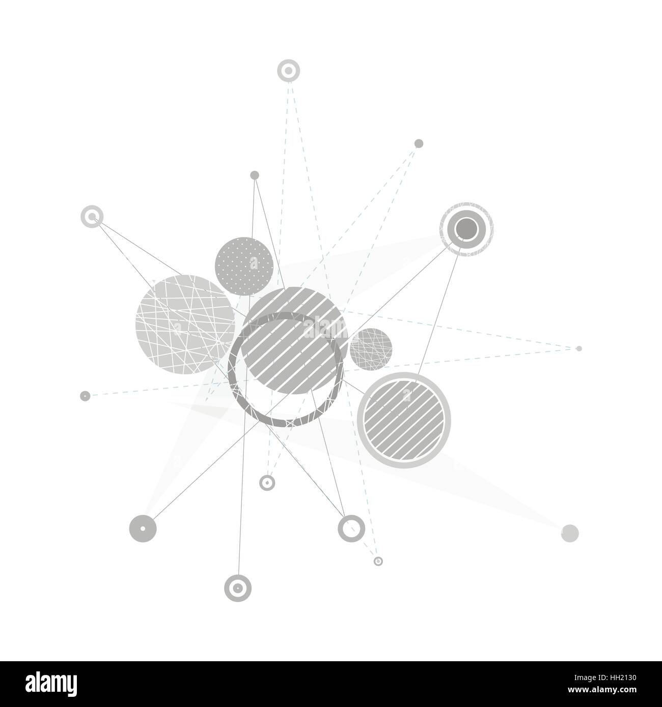 Abstract partical structure Stock Vector Image & Art - Alamy