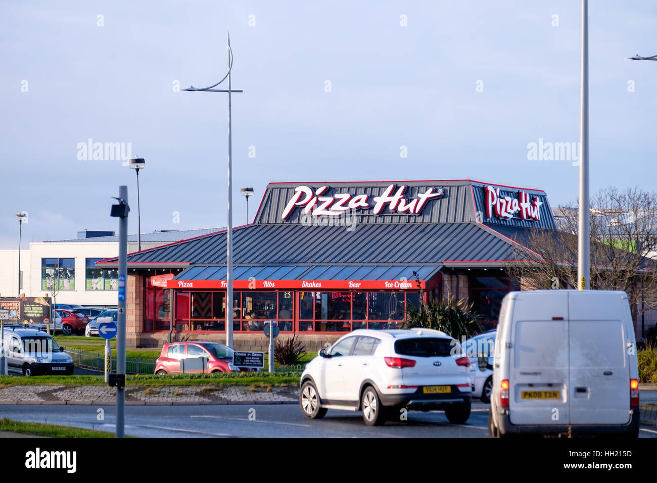 Pizza Hut Barrow in Furness Stock Photo - Alamy