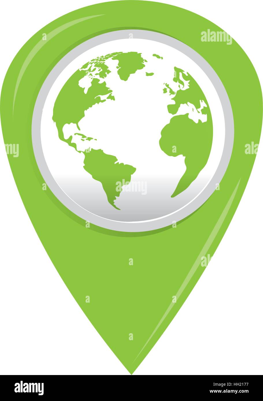 Isolated web pin Stock Vector Image & Art - Alamy