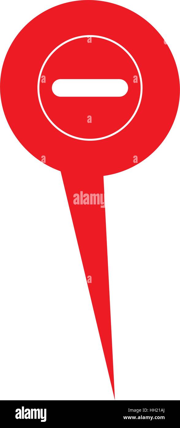 Isolated web pin Stock Vector Image & Art - Alamy