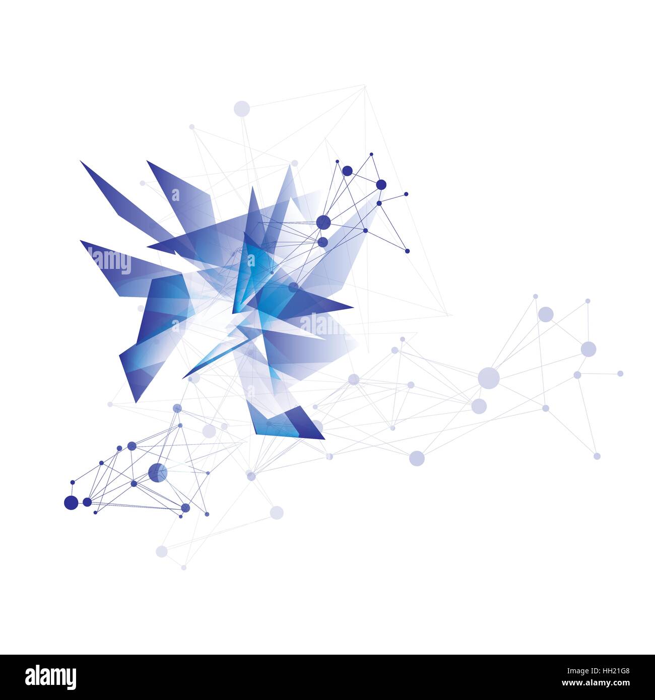 Information technology style background Cut Out Stock Images & Pictures ...