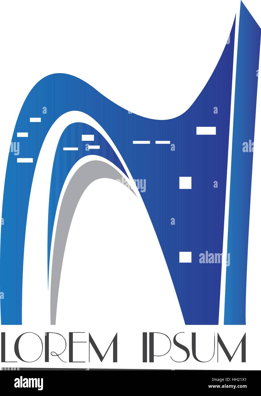 Isolated building logo Stock Vector Image & Art - Alamy