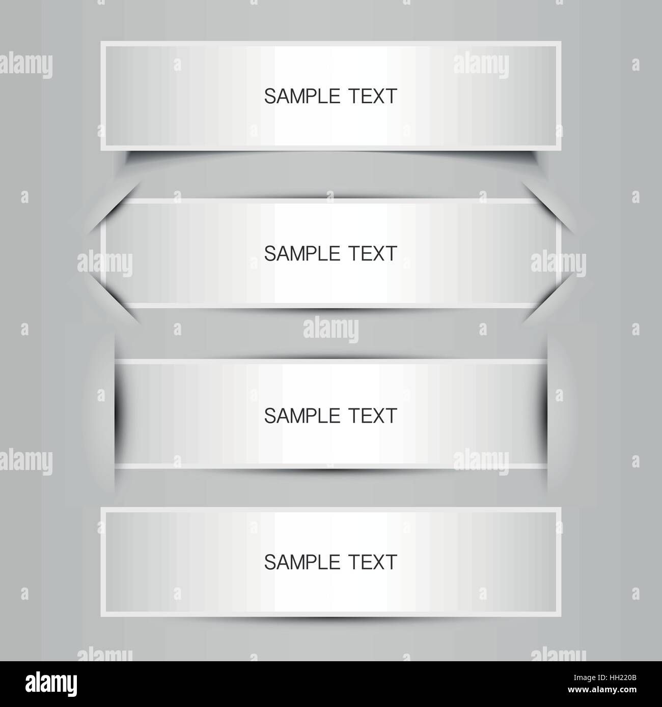 Blank Banner Designs Stock Vector Image & Art - Alamy