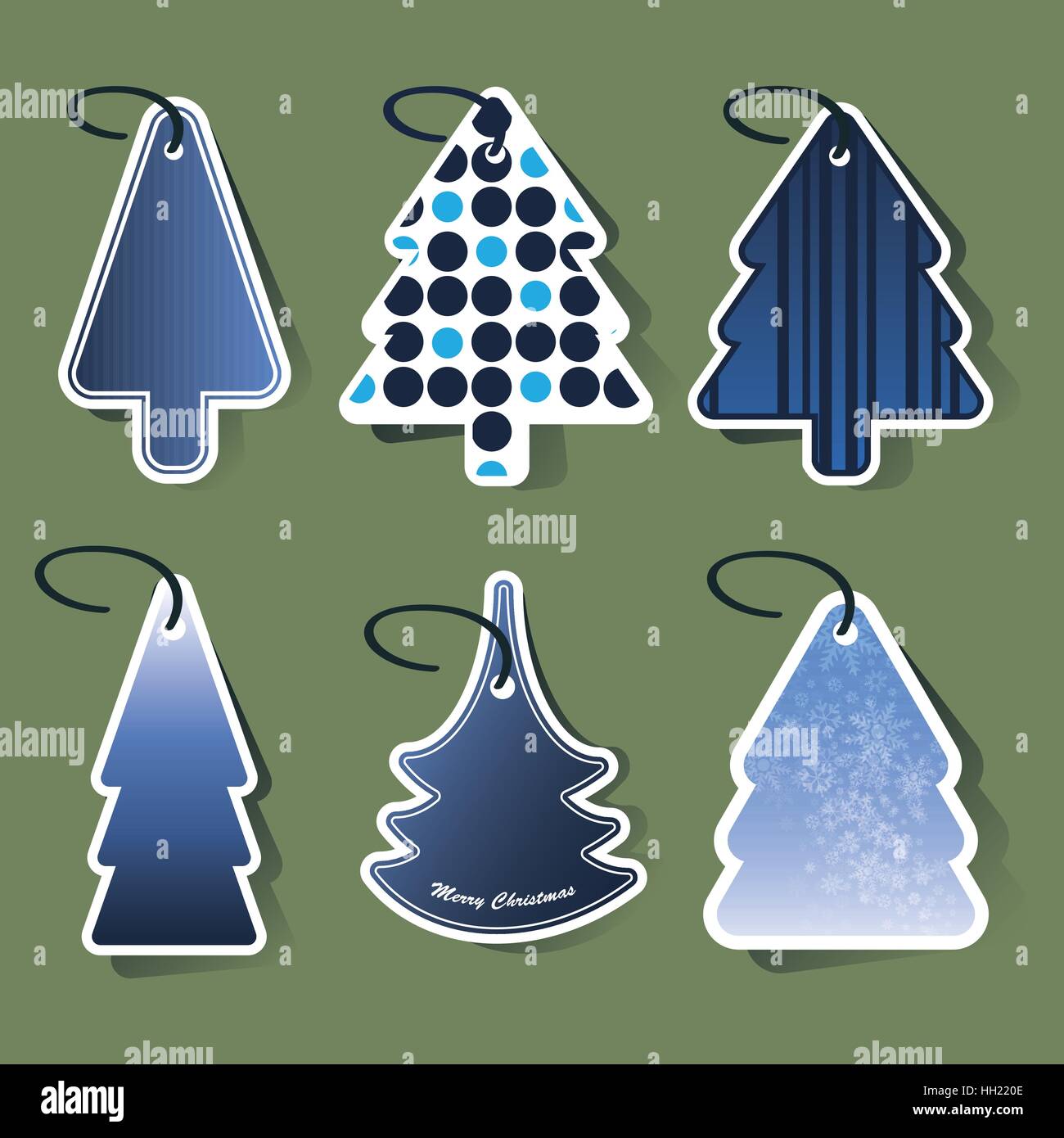 Fir shaped Stock Vector Images - Alamy