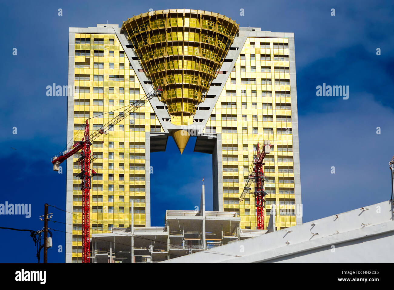 Edificio intempo benidorm costa blanca hi-res stock photography and ...