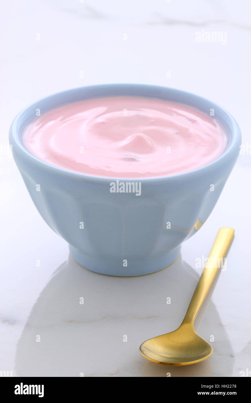 Delicious french custard-style yogurt with all the fruit mixed inside ...