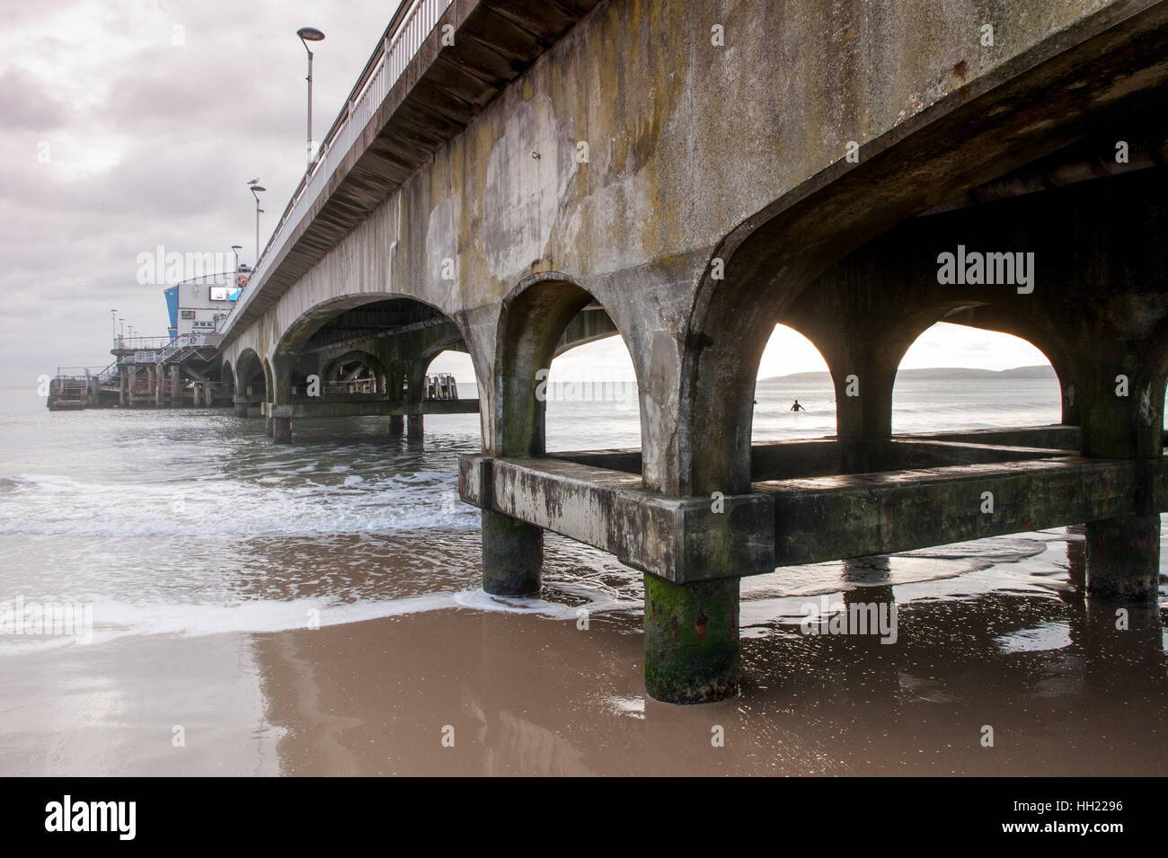 Bournemouth Pier in winter Stock Photo - Alamy
