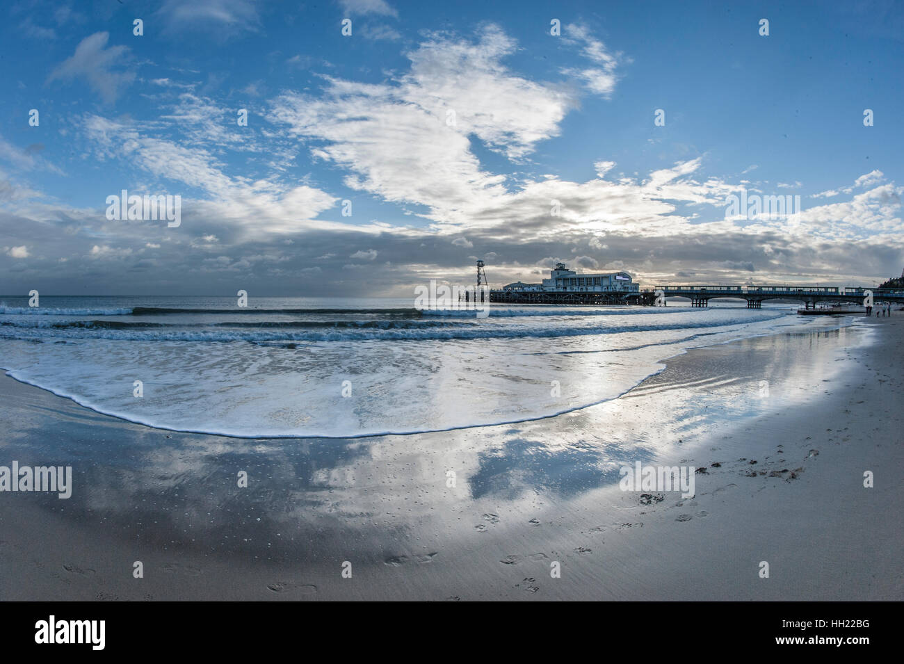 Bournemouth Pier in winter Stock Photo - Alamy