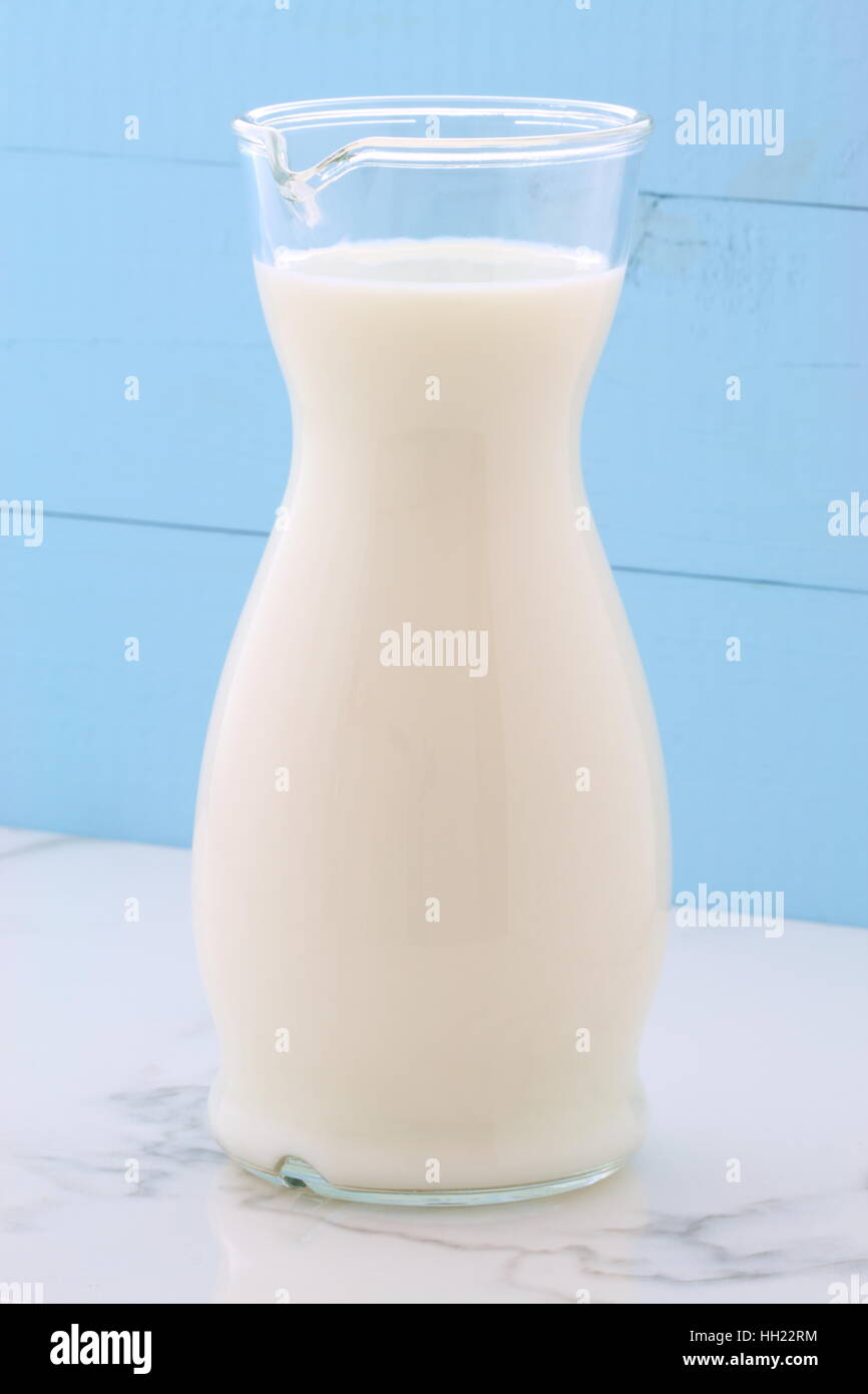 Delicious fresh milk, one of the primary sources of nutrition on ...