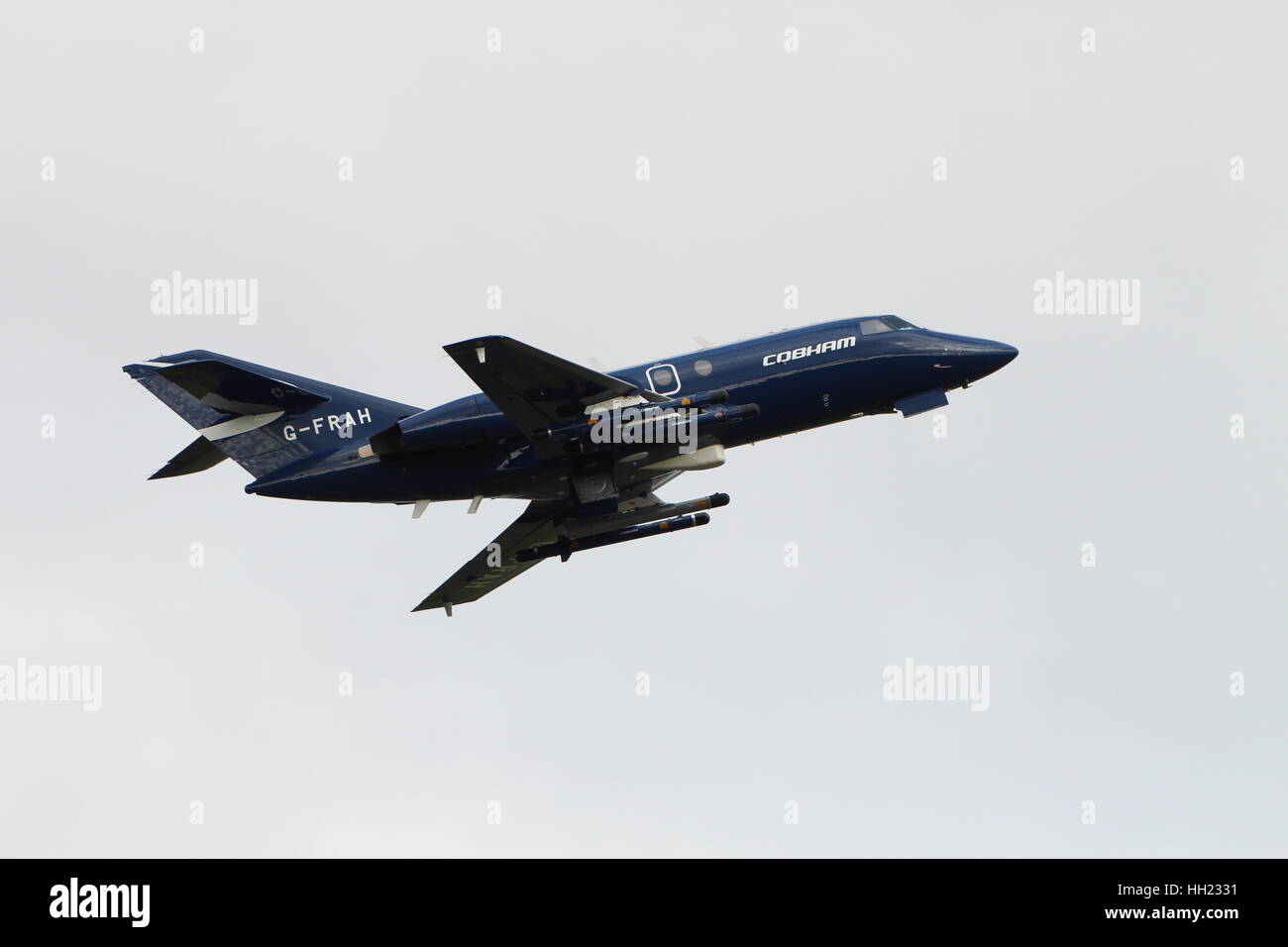 G-FRAH, a Dassault Falcon 20DC operated by Cobham Aviation Services, at ...