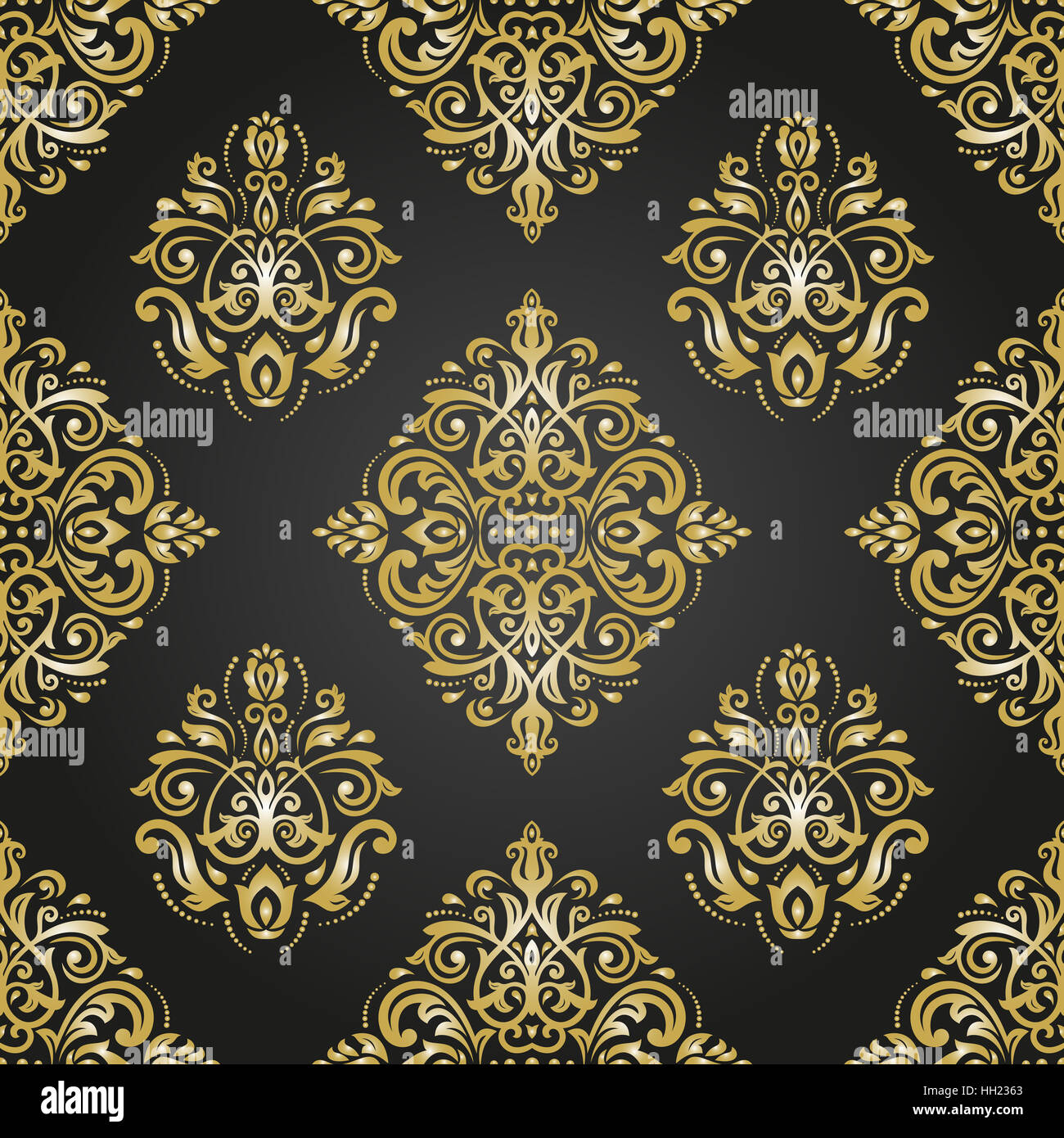 Seamless Wallpaper in the Style of Baroque Stock Photo - Alamy