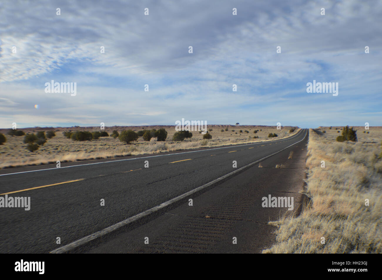 A road in Arizona Stock Photo - Alamy