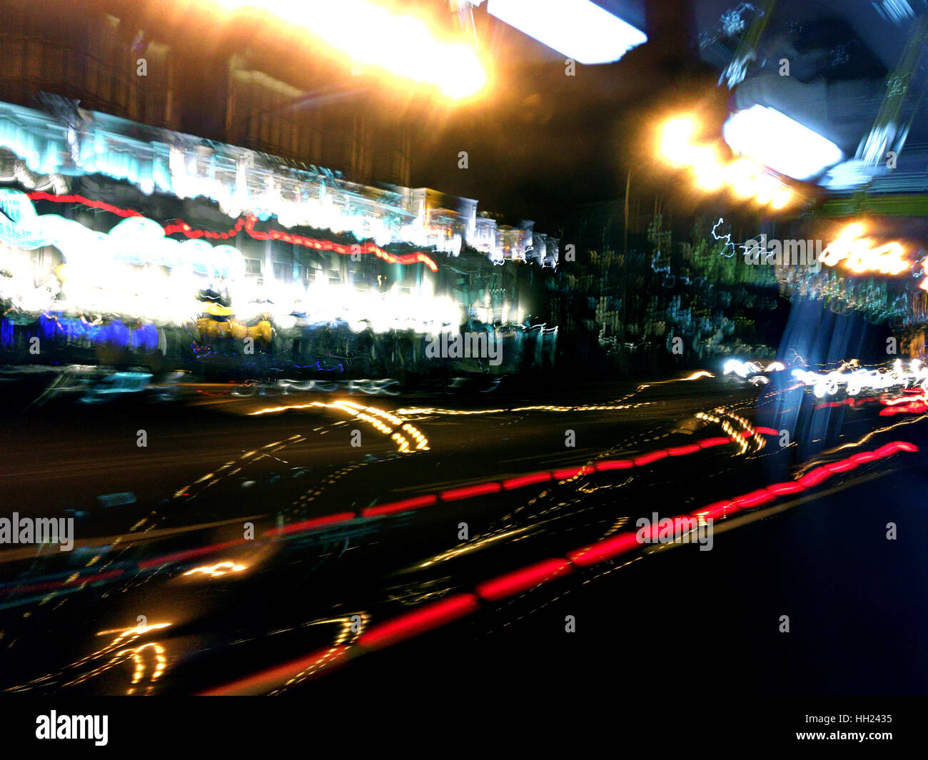 Night time city abstract hi-res stock photography and images - Alamy