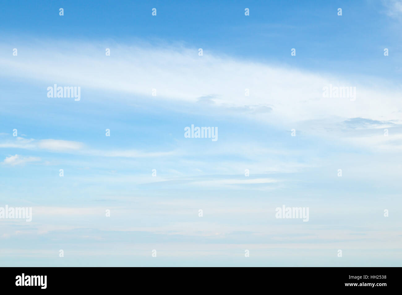 beautiful blue sky with light clouds Stock Photo - Alamy