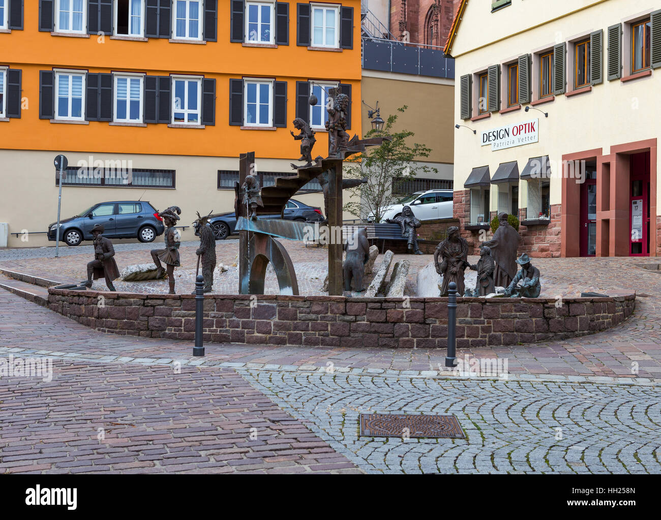 Town in Germany - Weil der Stadt Stock Photo - Alamy