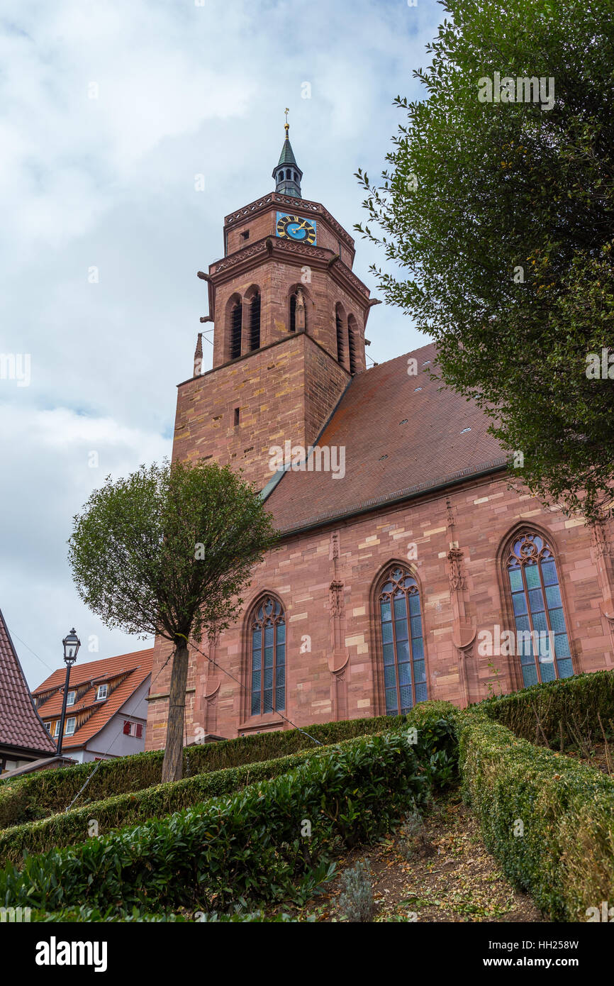 Town in Germany - Weil der Stadt Stock Photo - Alamy