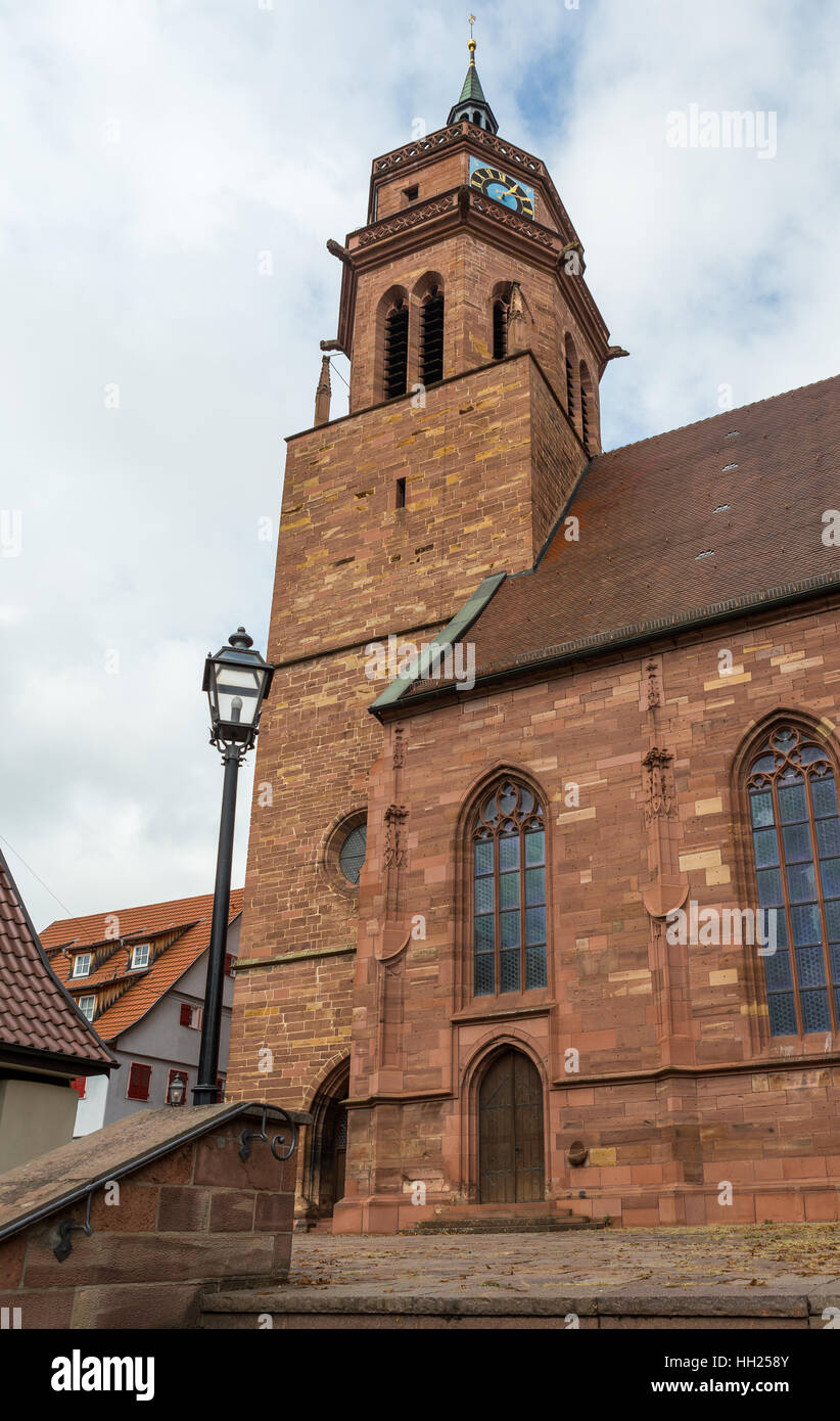 Town in Germany - Weil der Stadt Stock Photo - Alamy
