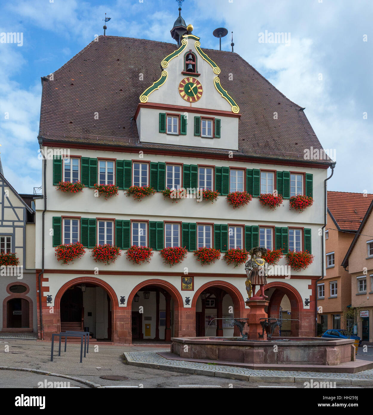 Town in Germany - Weil der Stadt Stock Photo - Alamy