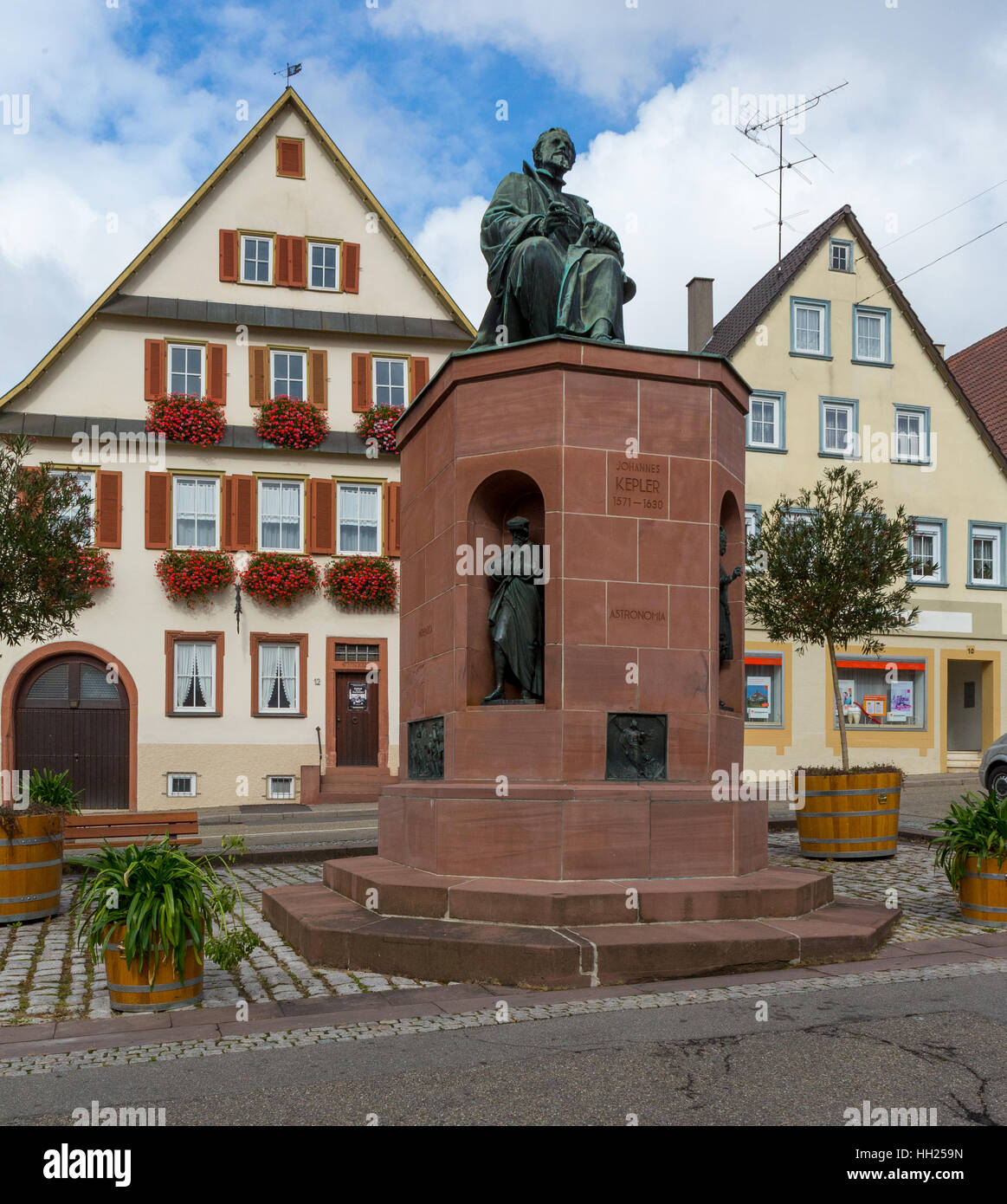 Town in Germany - Weil der Stadt Stock Photo - Alamy