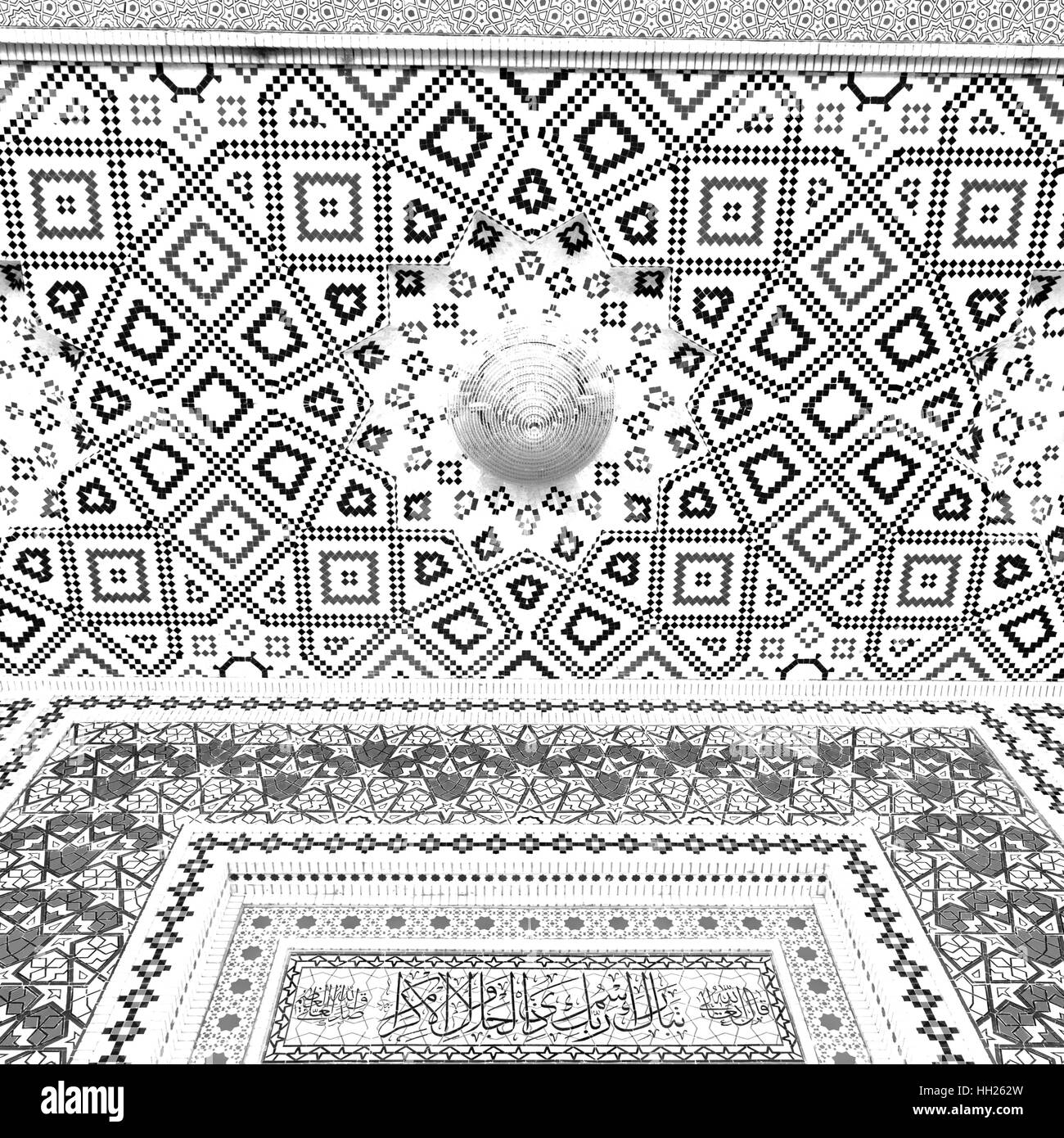 blur in iran abstract texture of the religion architecture mosque roof ...