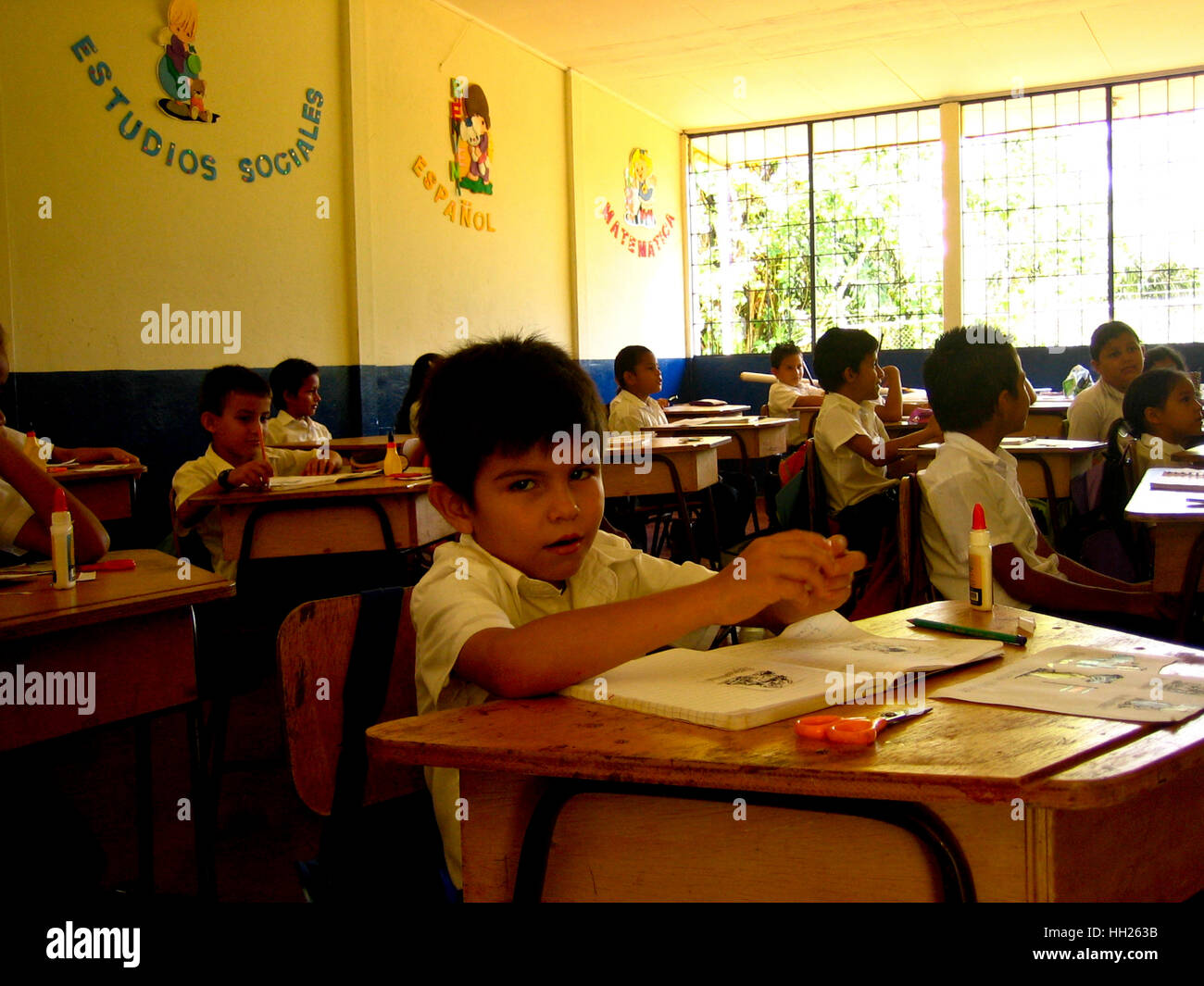 Children costa rica class hi-res stock photography and images - Alamy