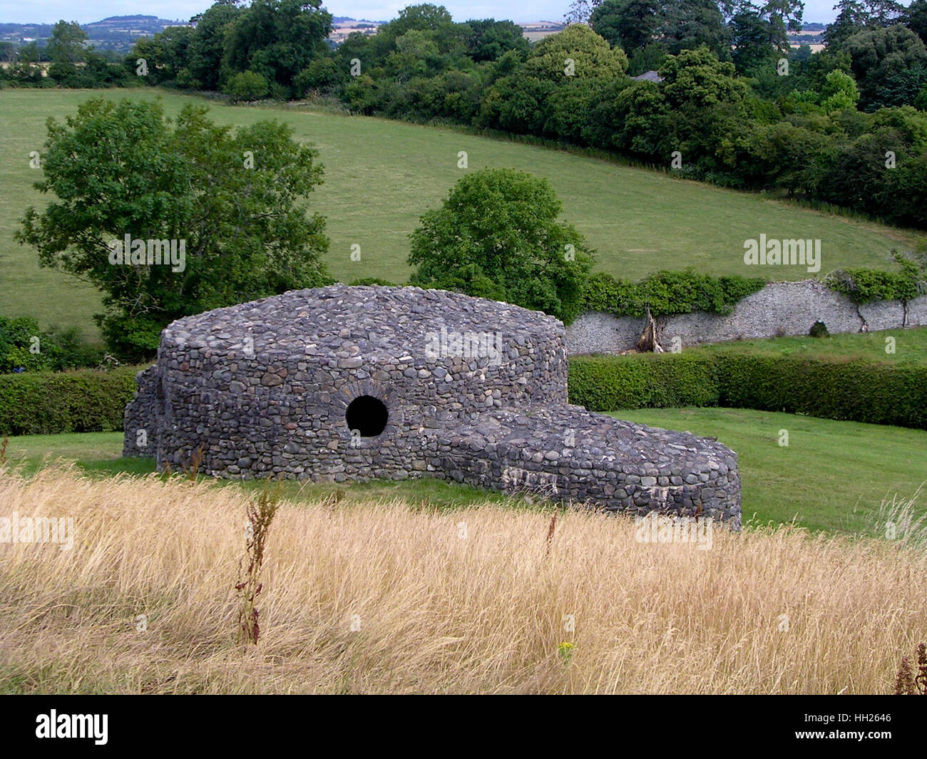 The Newgrange Site in Ireland Stock Photo - Alamy