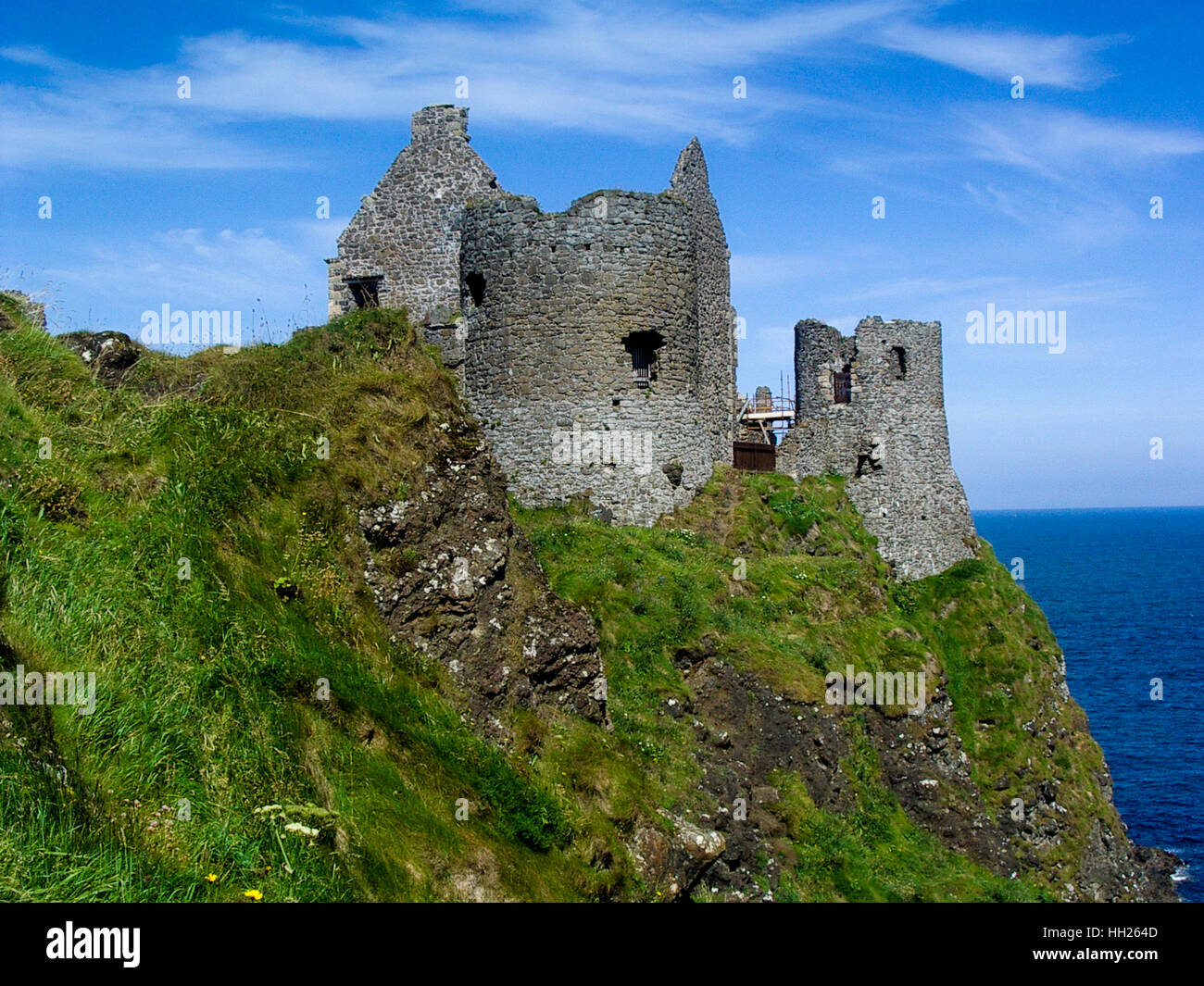 Medieval Castle in Northern Ireland Stock Photo - Alamy