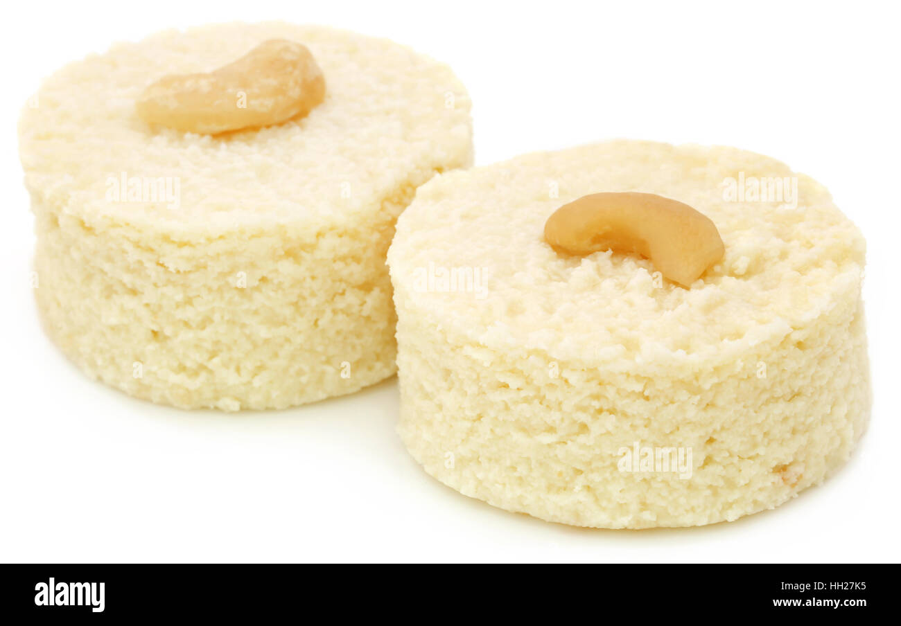 Delicious Bangladeshi white sandesh of pure milk Stock Photo - Alamy