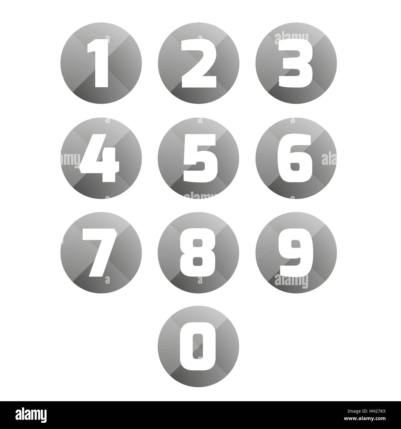 Number circle hi-res stock photography and images - Alamy