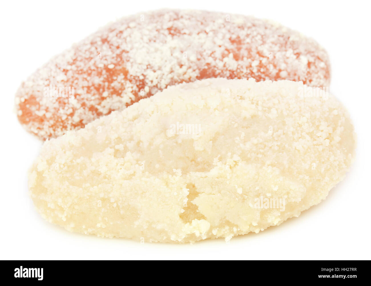 Delicious Bangladeshi chamcham over white background Stock Photo - Alamy