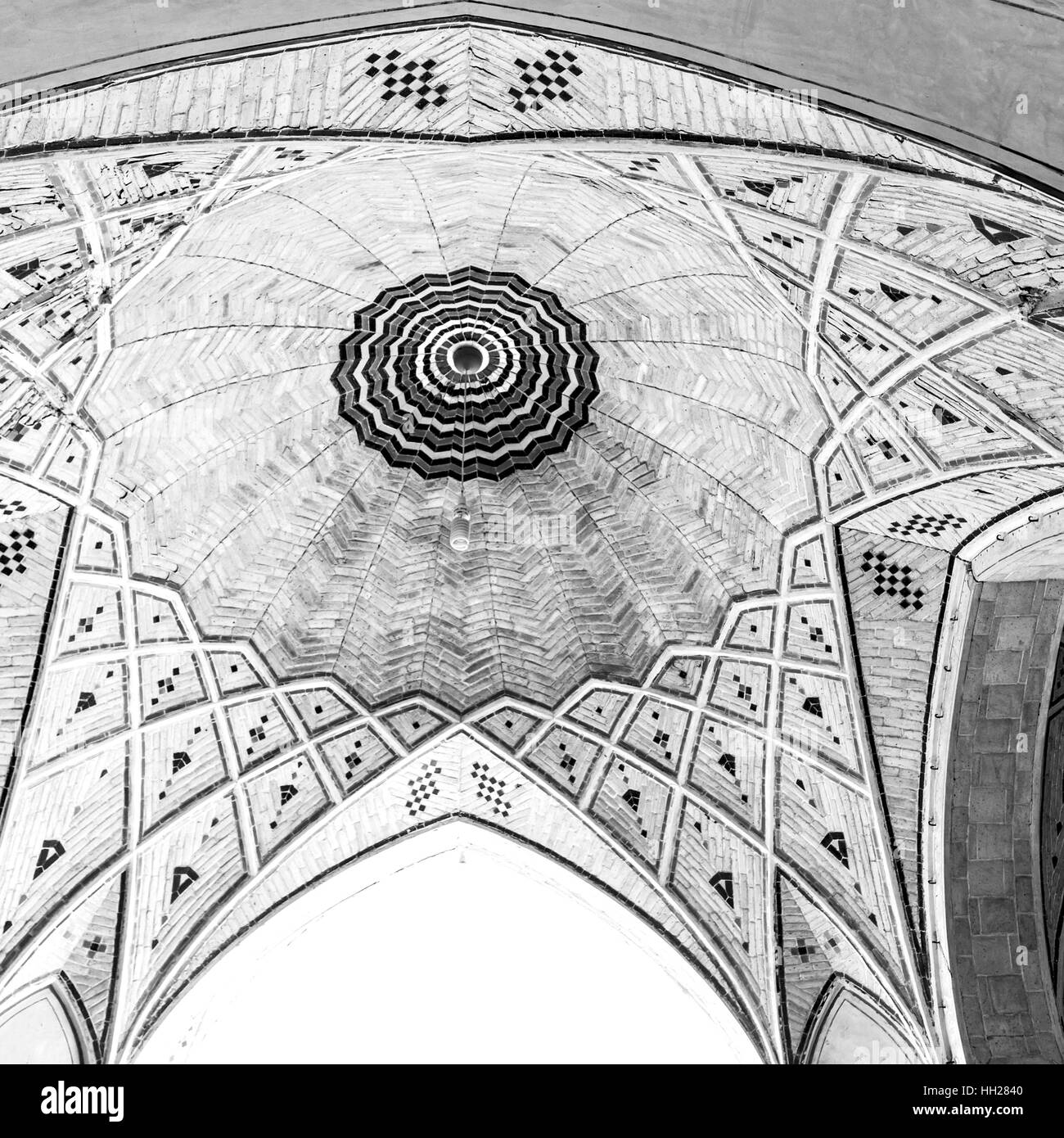 blur in iran abstract texture of the religion architecture mosque roof ...