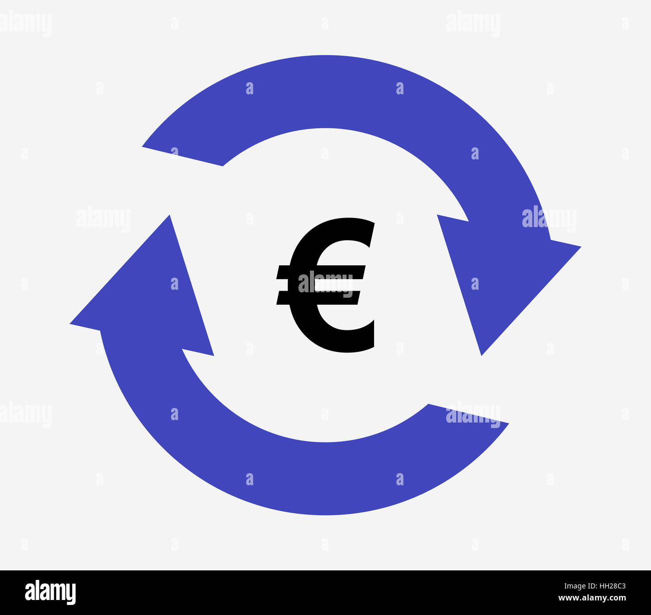 convert euro icon Stock Photo - Alamy