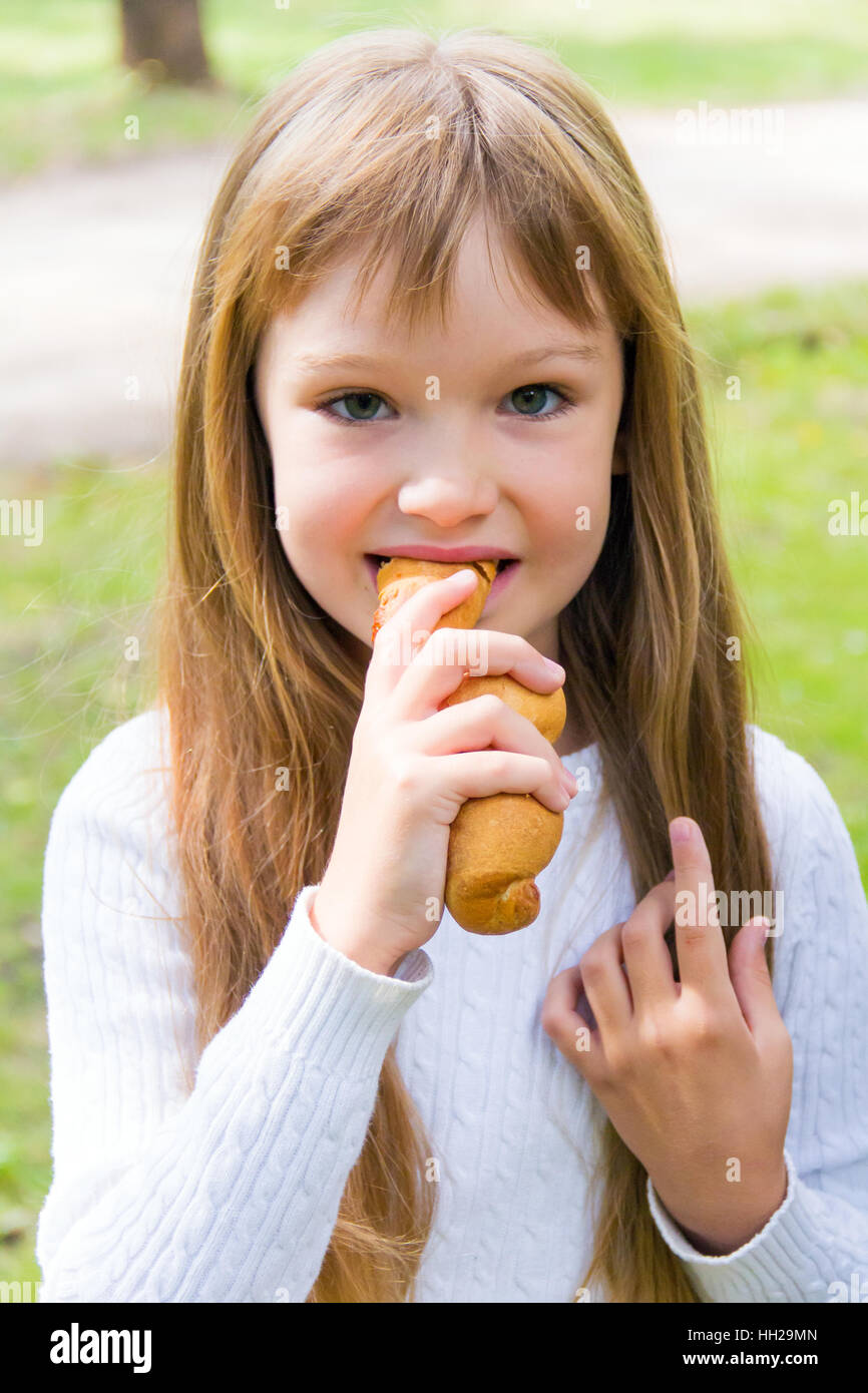 Eating hair hi-res stock photography and images - Alamy