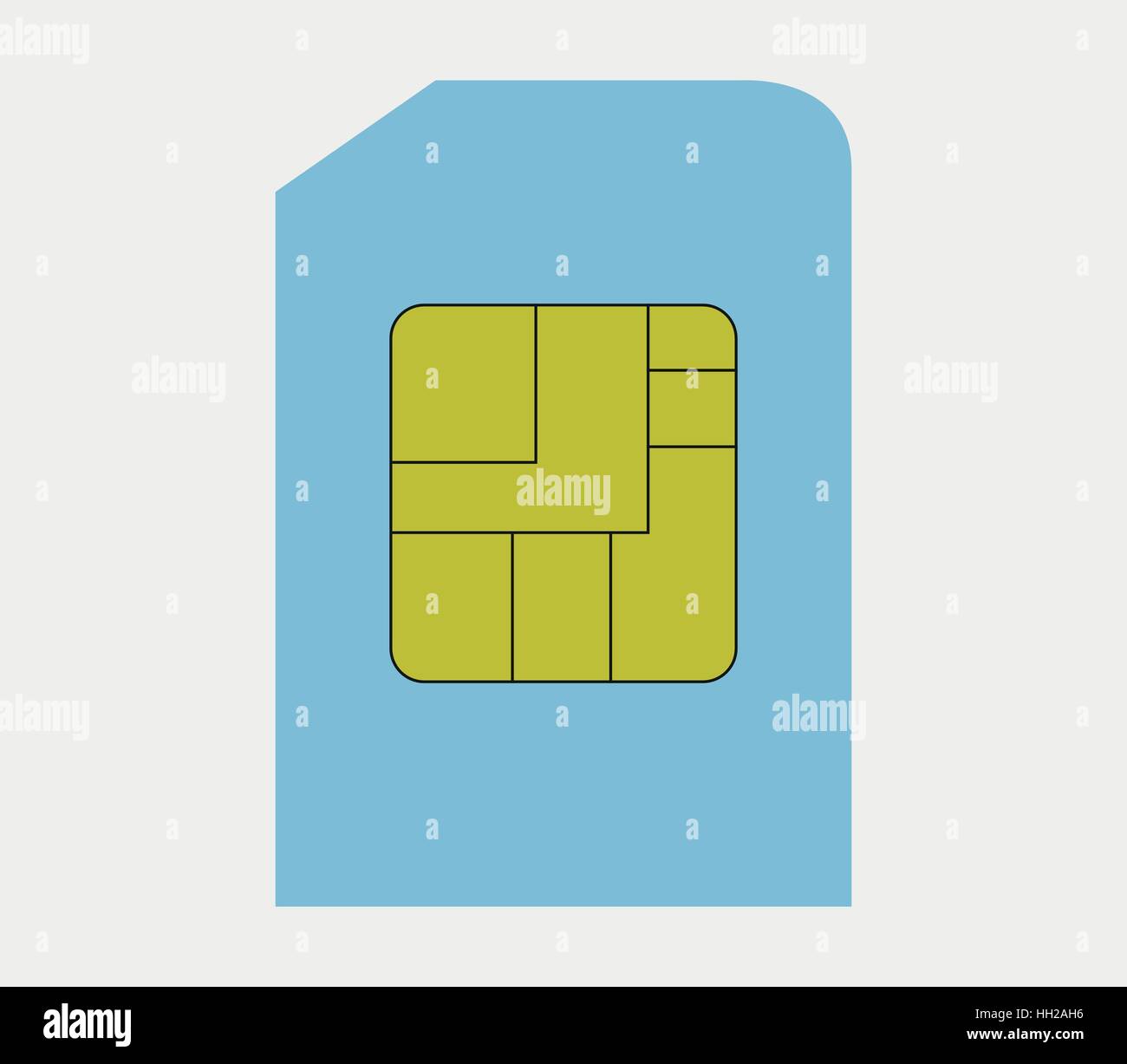 Icon sim card Stock Vector Image & Art - Alamy