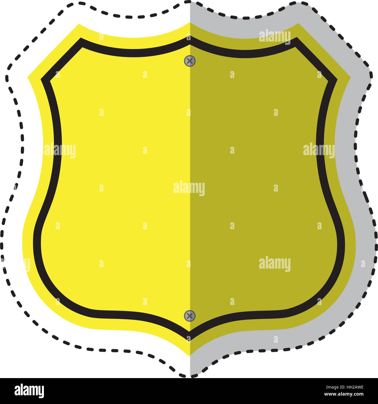 route shield traffic signal information icon vector illustration design ...