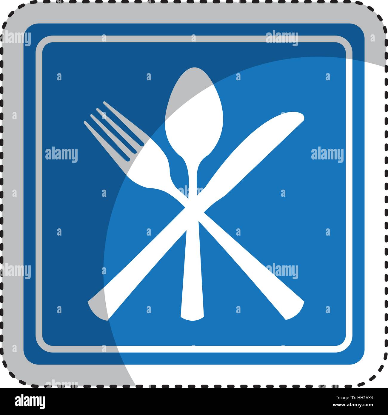 Highway restaurant signs Stock Vector Images - Alamy