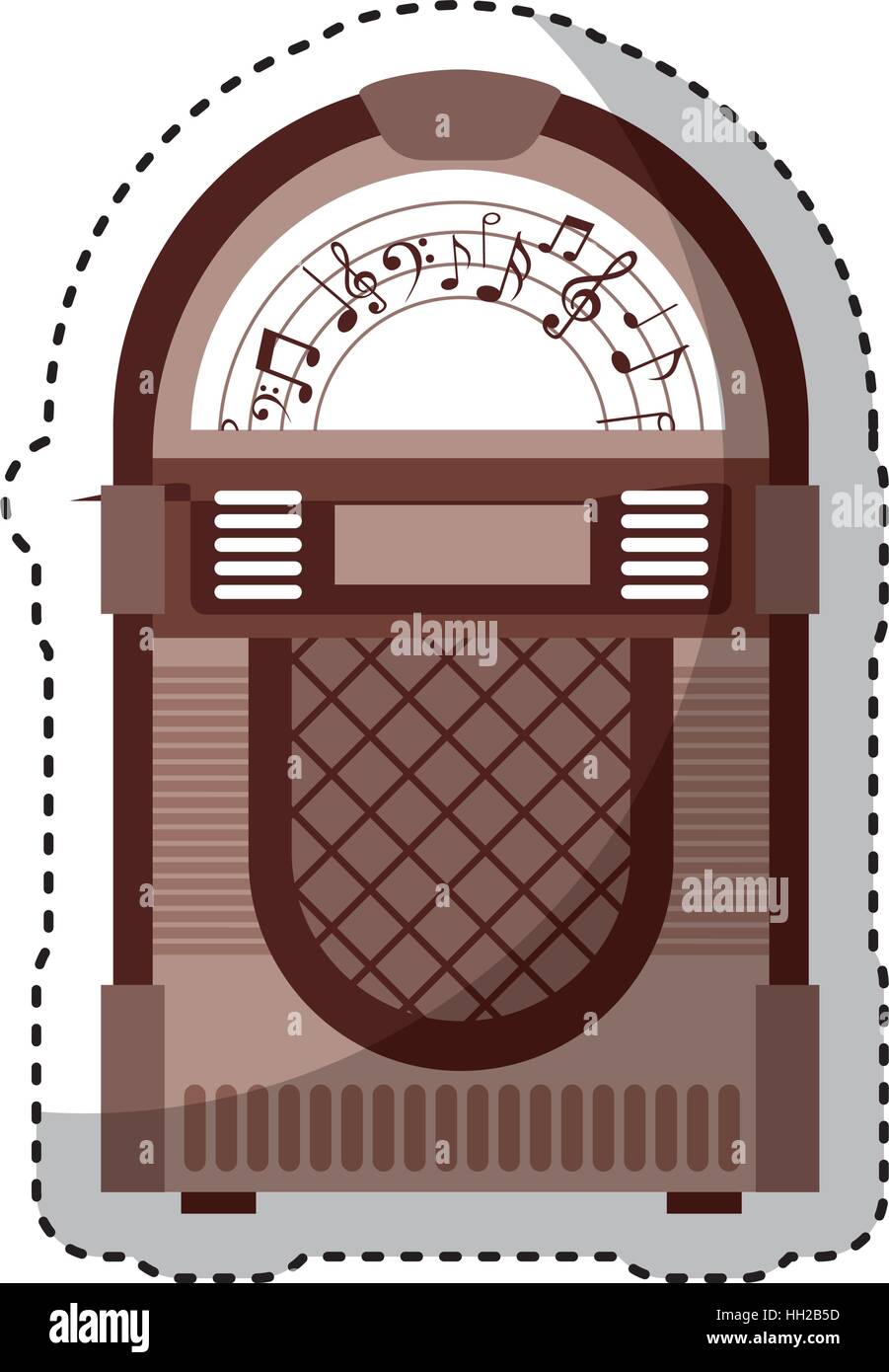 Jukebox art Stock Vector Images - Alamy