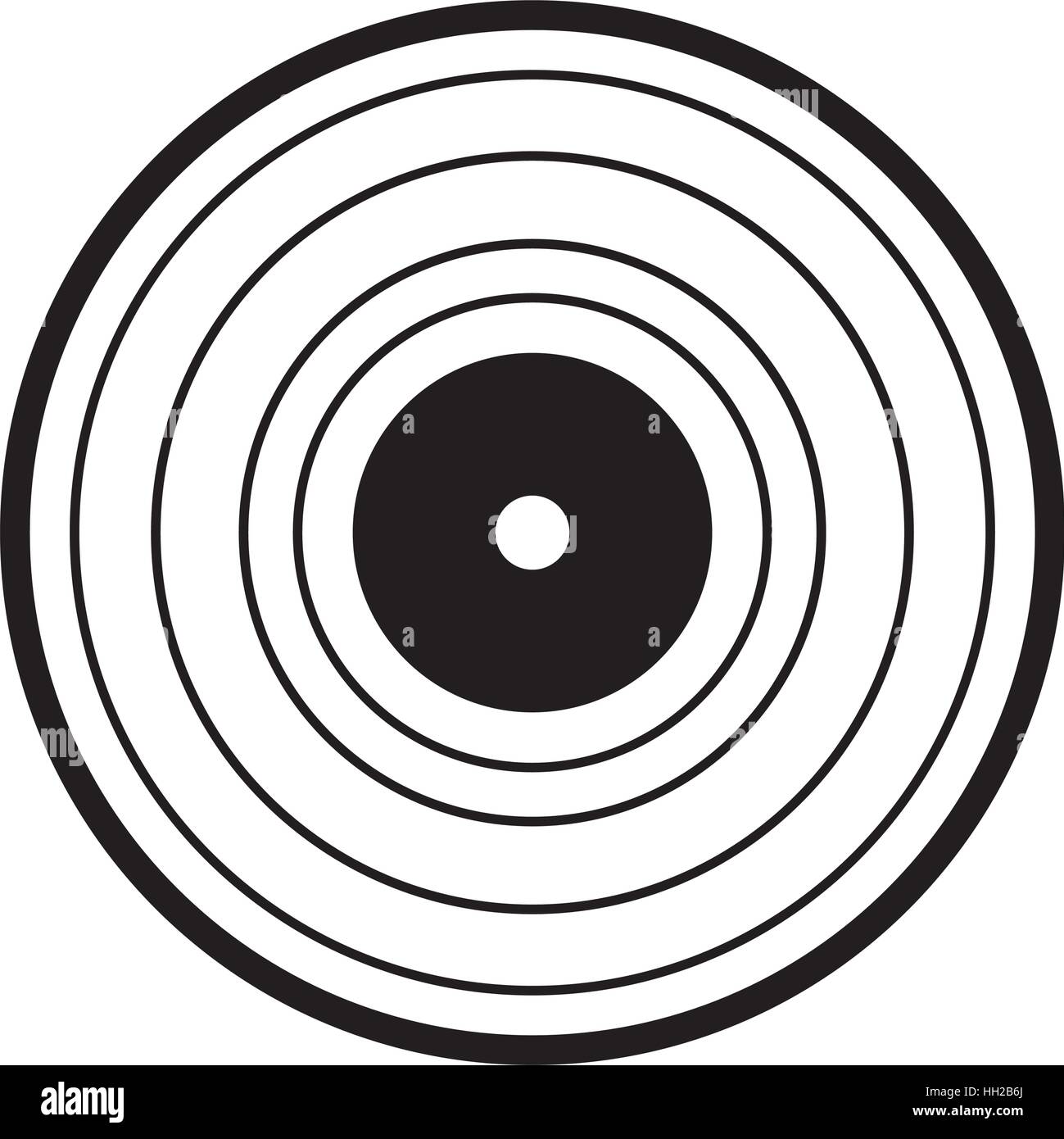 Retro vinyl record shop Stock Vector Images - Alamy