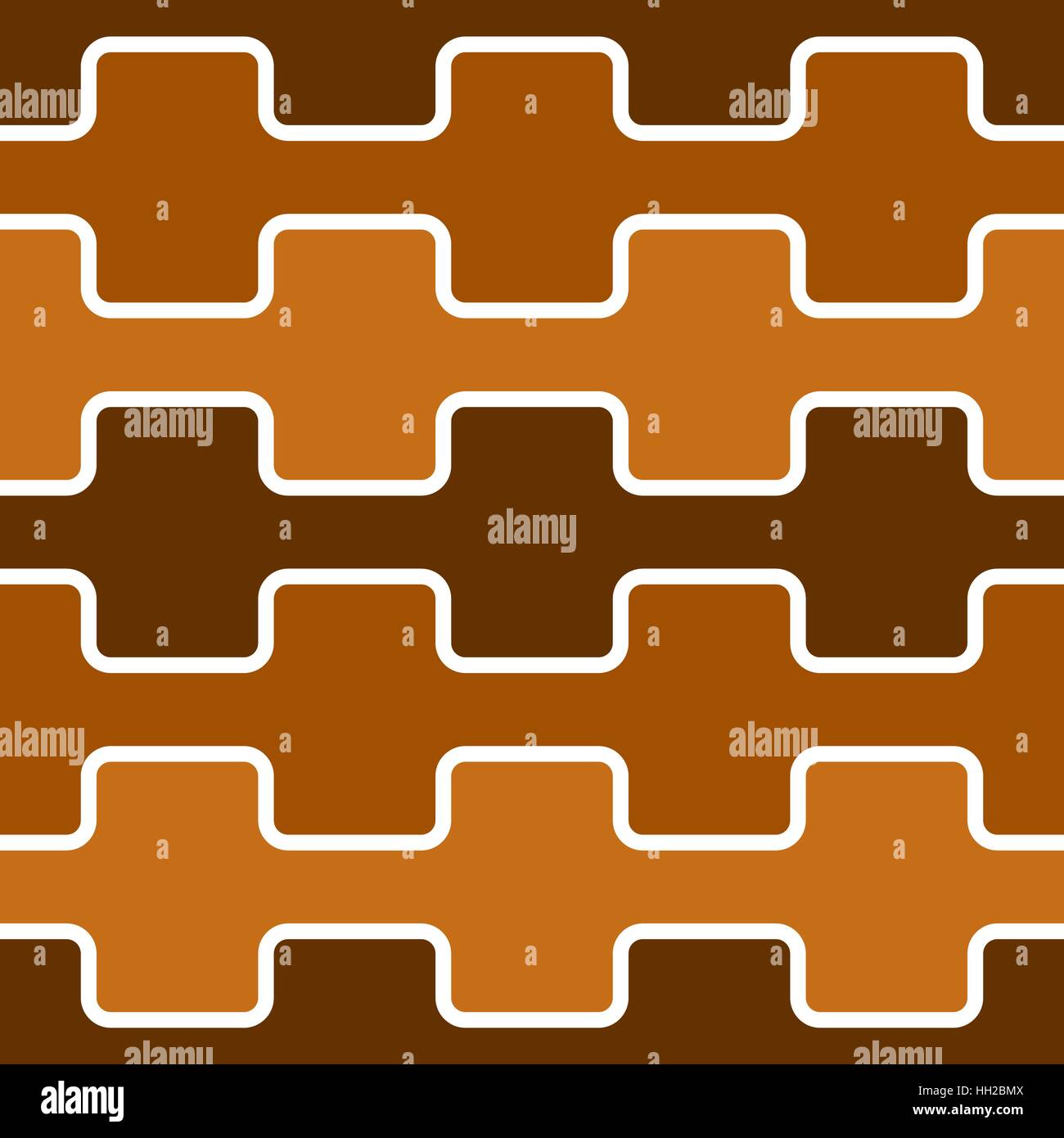 Square wave with round corners tile pattern - seamless editable ...