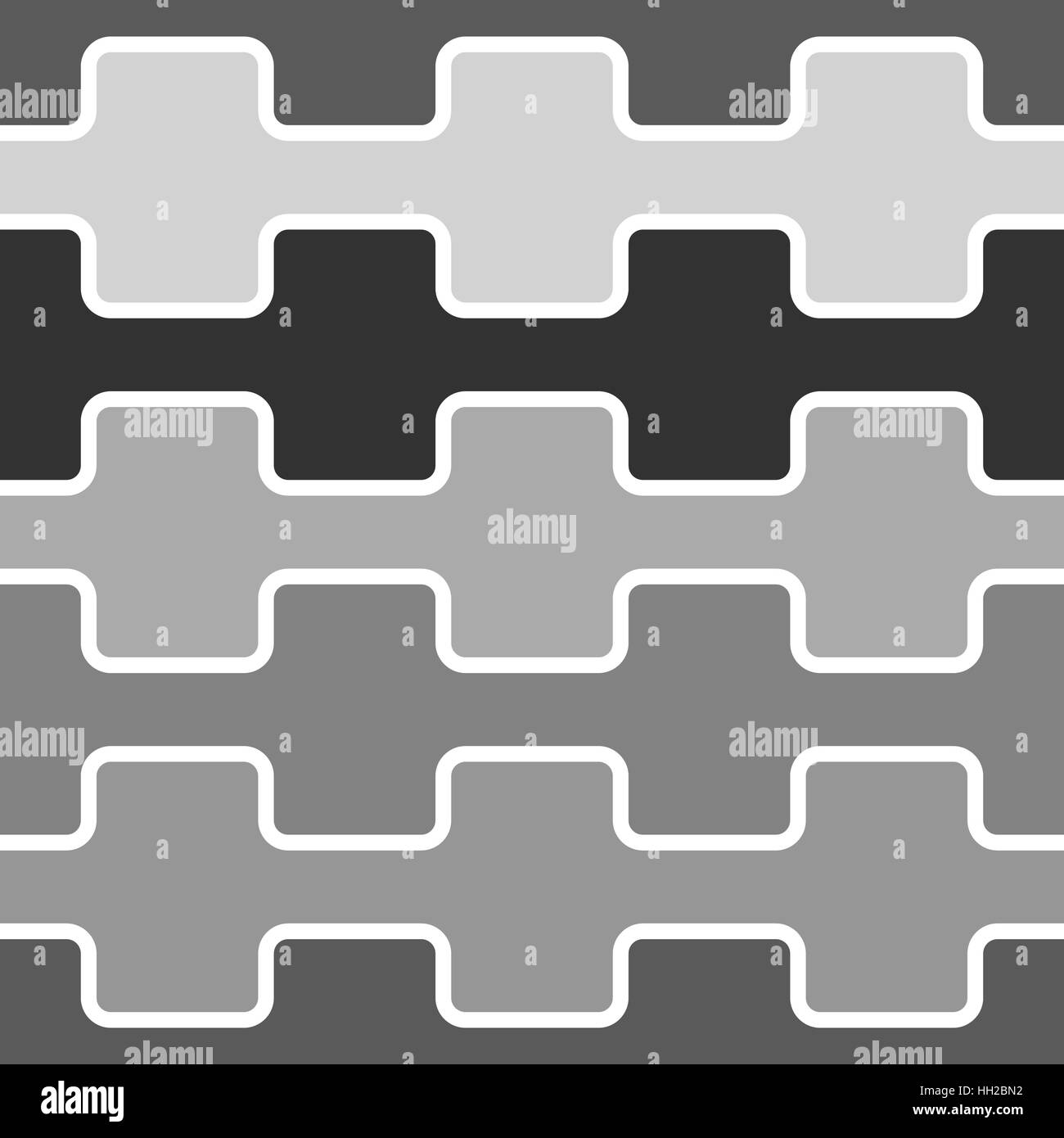 Square wave with round corners tile pattern - seamless editable ...