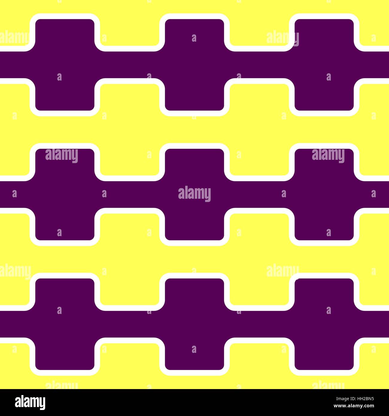 Square wave with round corners tile pattern - seamless editable ...