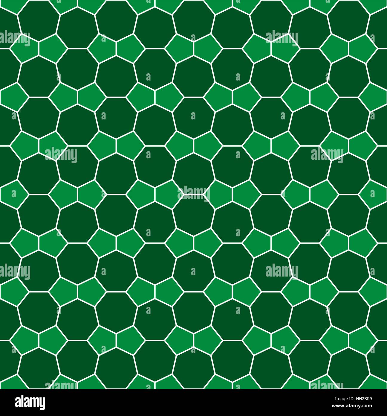 Heptagon and pentagon tile pattern - seamless editable repeating vector ...